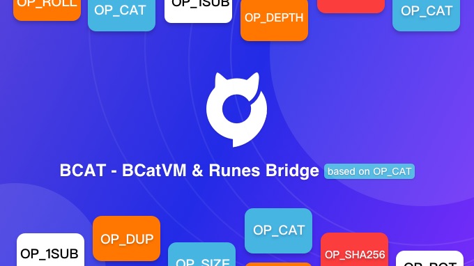 BCAT - BCatVM & Runes Bridge based on OP_CAT
